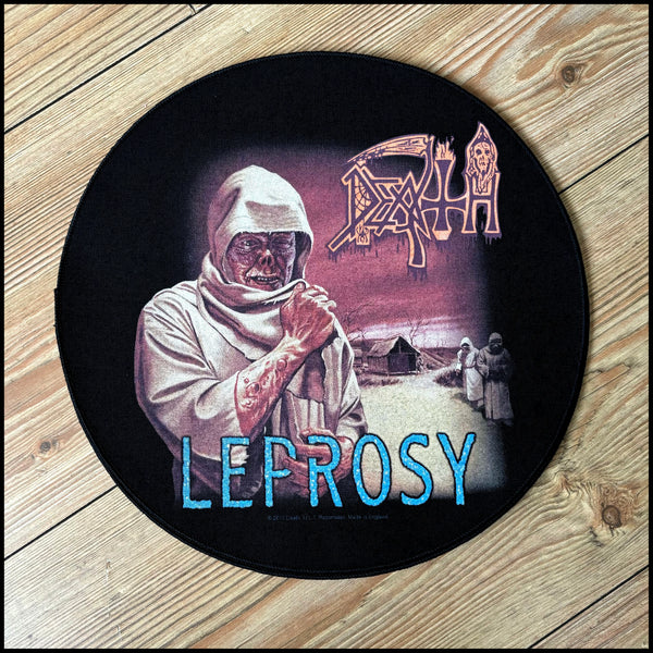Official DEATH: LEPROSY large back patch – CultNeverDies