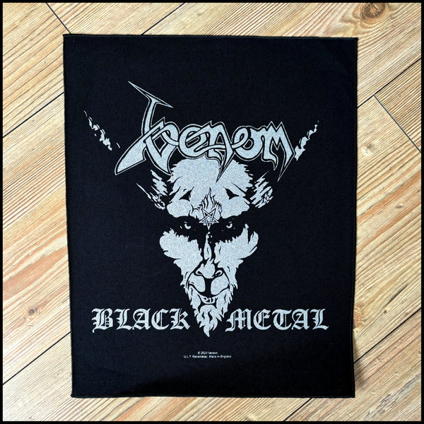 Official VENOM: BLACK METAL large back patch – CultNeverDies