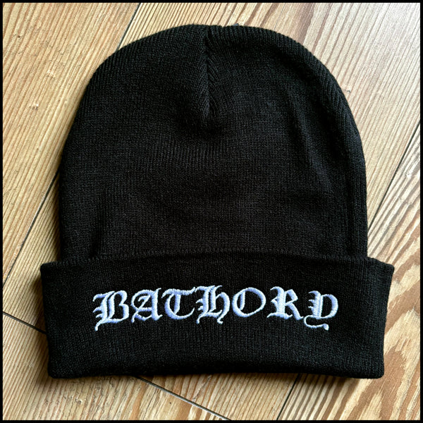 Official BATHORY beanie hat – CultNeverDies