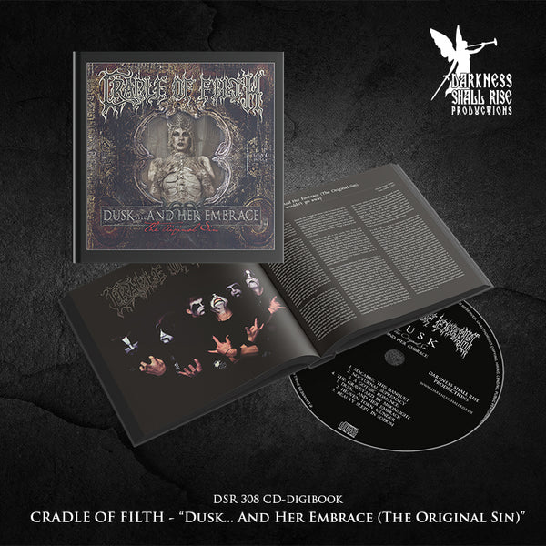 CRADLE OF FILTH: Dusk and her Embrace (Original Sin) CD hardcover digi ...