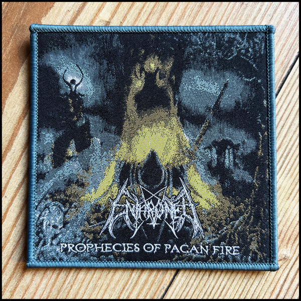 ENTHRONED: official deluxe/limited PROPHECIES OF PAGAN FIRE patch ...