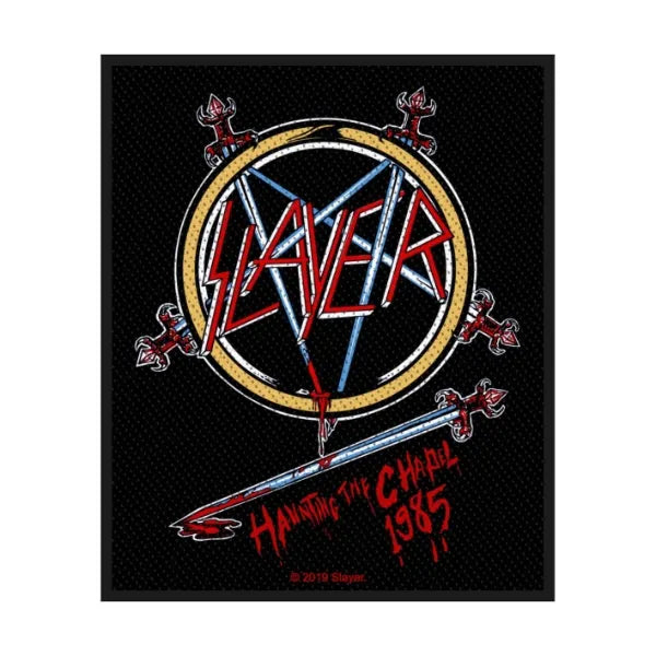 Official SLAYER: HAUNTING THE CHAPEL patch – CultNeverDies