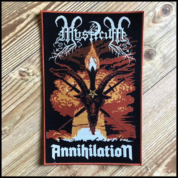 Official MYSTICUM: ANNIHILATION large back patch (limited editon ...