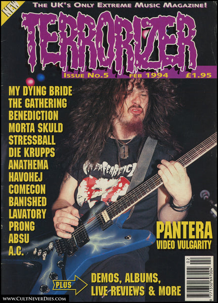 Sale: Huge TERRORIZER magazine sale (early issues, 1-50) *reduced pric ...