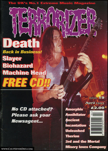 TERRORIZER magazine (multiple issues from 1-50) *reduced prices ...