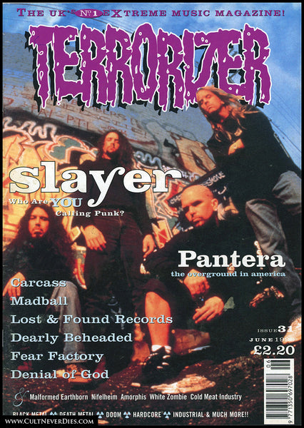 Sale: Huge TERRORIZER magazine sale (early issues, 1-50) *reduced pric ...